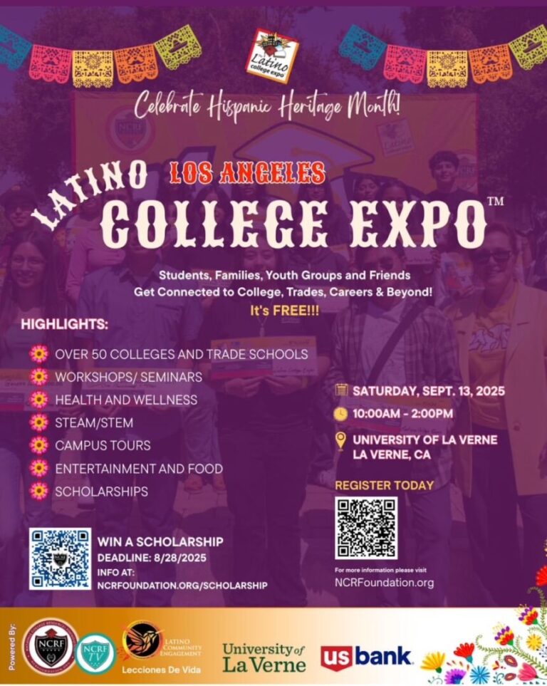 DVC is going to the Latino College Expo! (11th & 12th Grade)